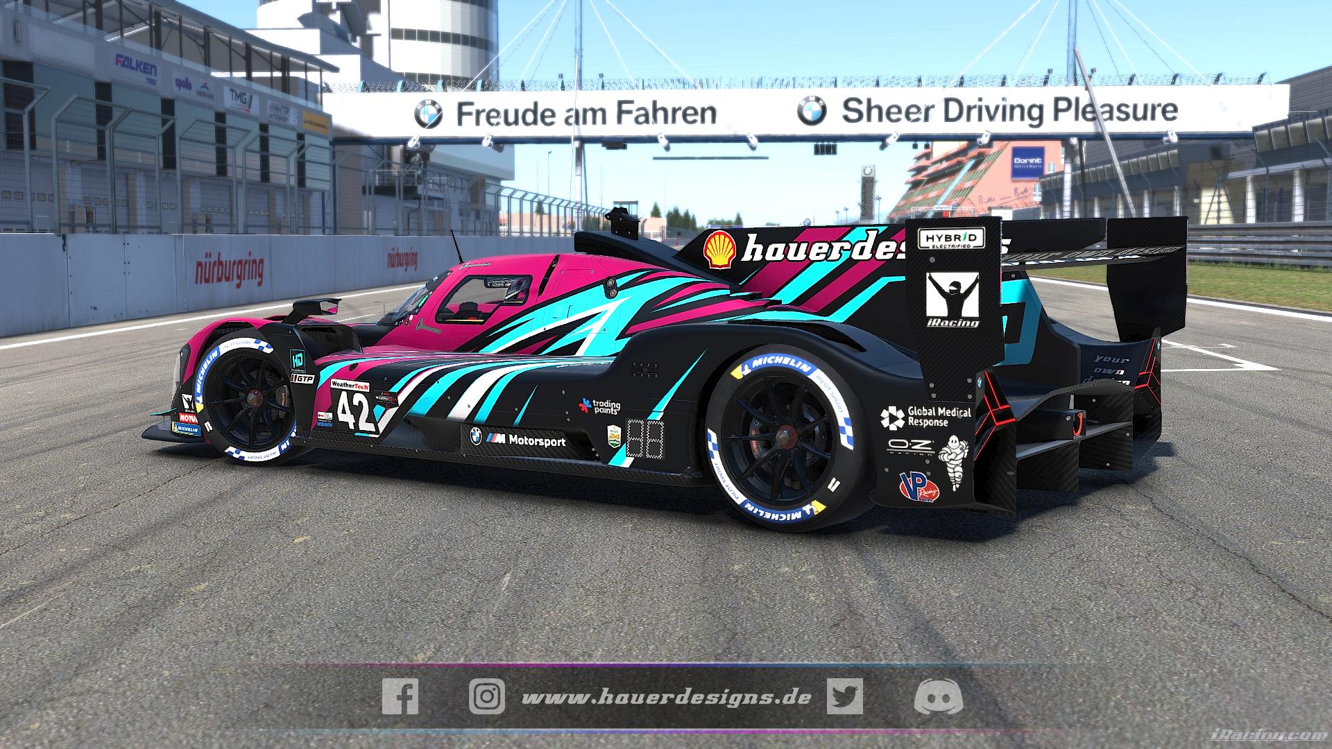 BMW M Hybrid V8 LMDh by Sebastian Hauer - Trading Paints