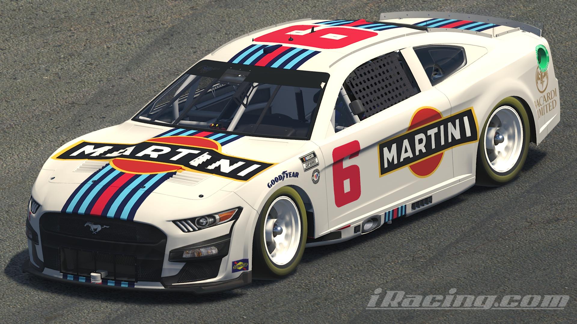 Martini Ford Mustang by Julio N. - Trading Paints