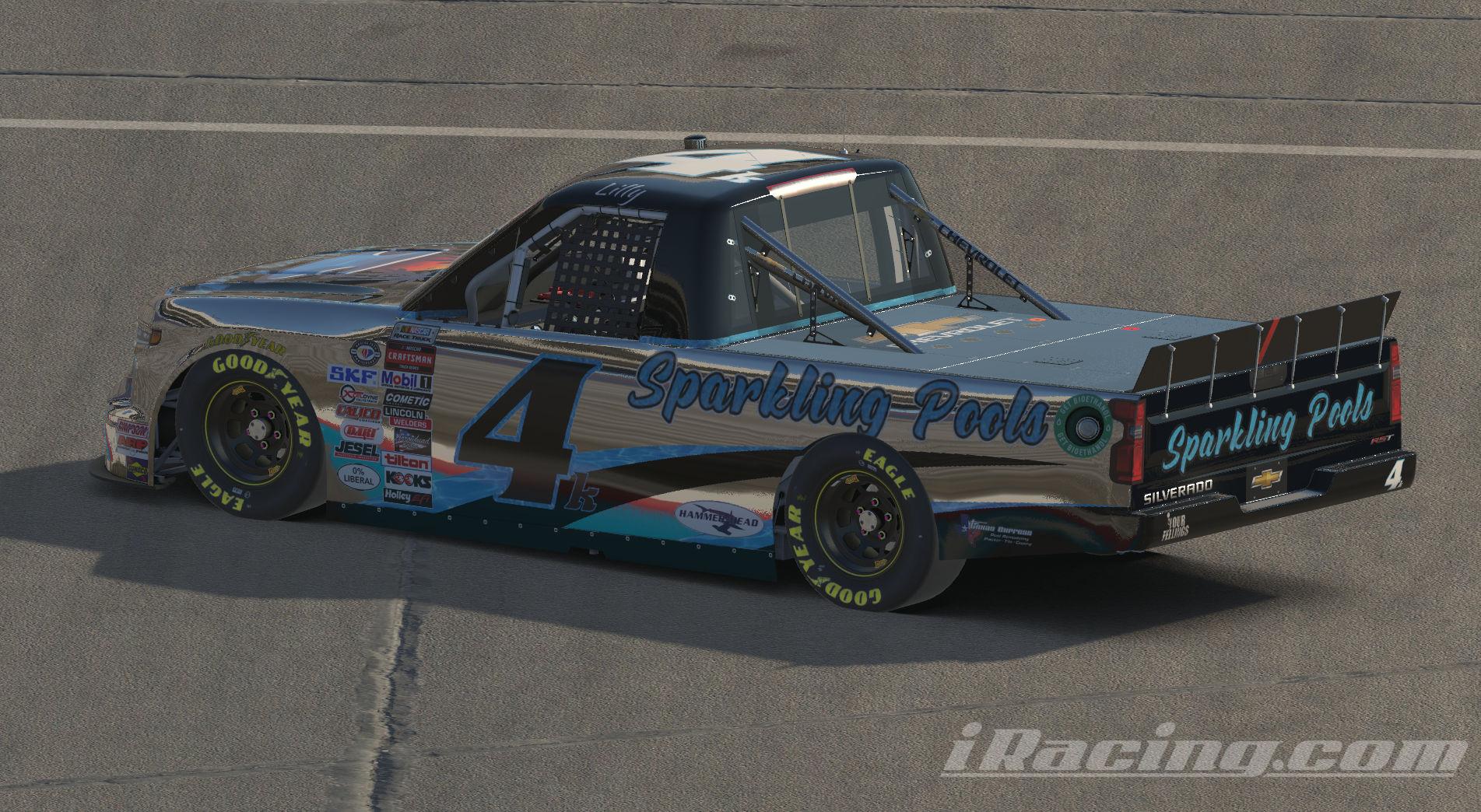 SPARKLING POOLS NASCAR CRAFTSMAN CHEVY TRUCK by Scott Van Ness ...