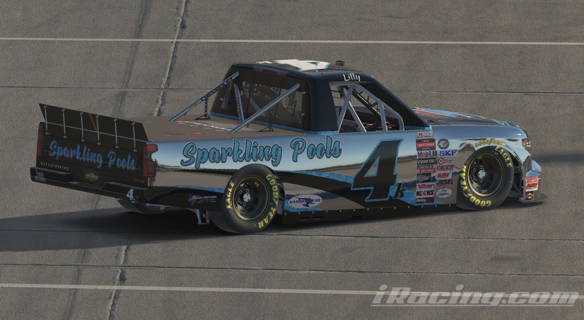 SPARKLING POOLS NASCAR CRAFTSMAN CHEVY TRUCK by Scott Van Ness ...
