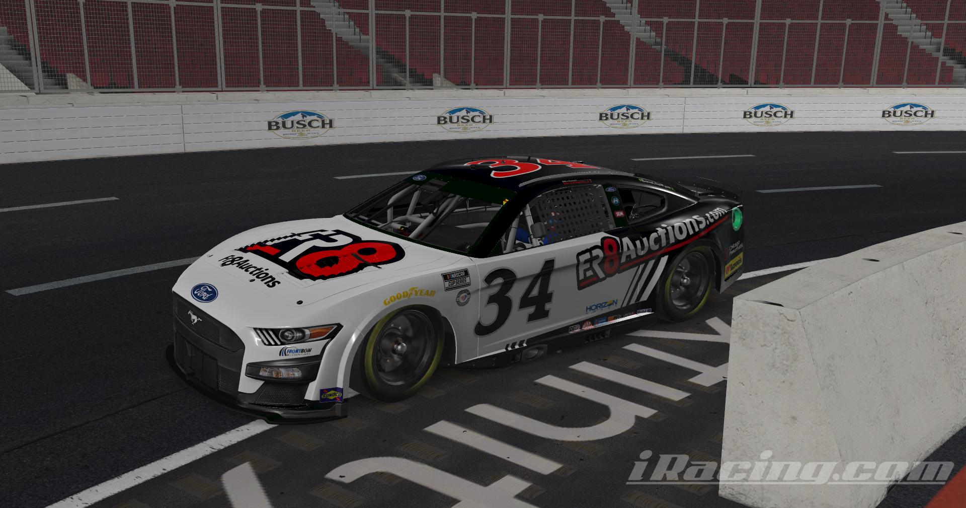 #34 Michael McDowell 2023 FR8 by Martin Roberg - Trading Paints