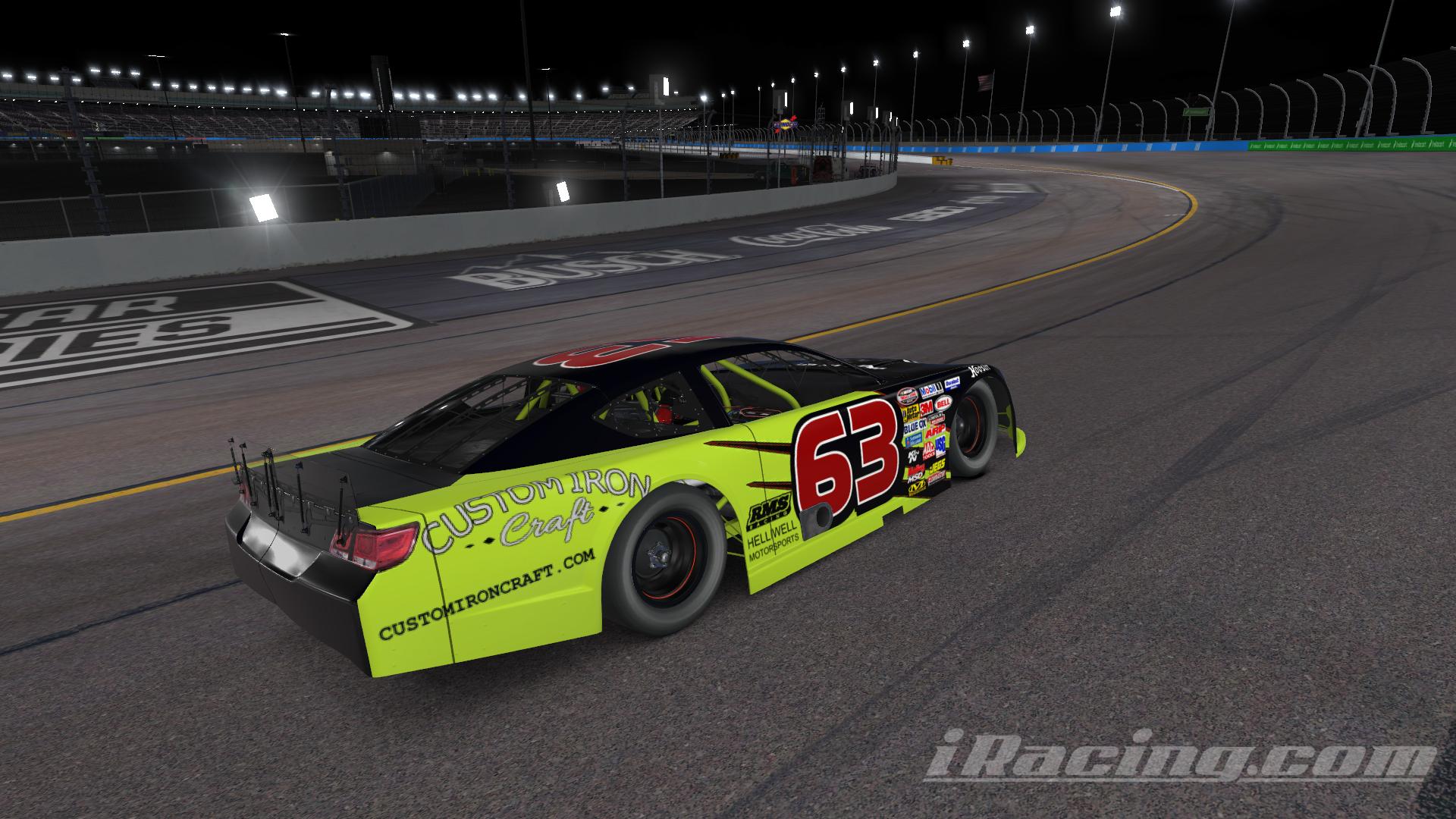 #63 RMS Racing Super Late Model by Zachary Fraser - Trading Paints