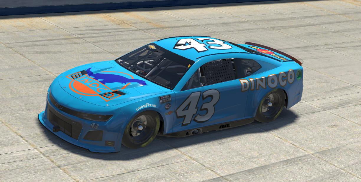 Dinoco Car WITH NUMBERS by John V. - Trading Paints