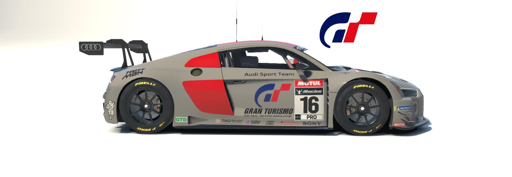 Audi R8 LMS GT3 Team Oracle by Will Barrington - Trading Paints