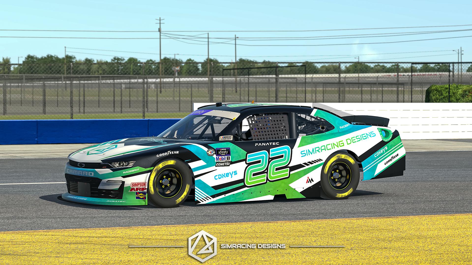Sim Racing Designs NASCAR XFINITY Camaro by David J. G. - Trading Paints