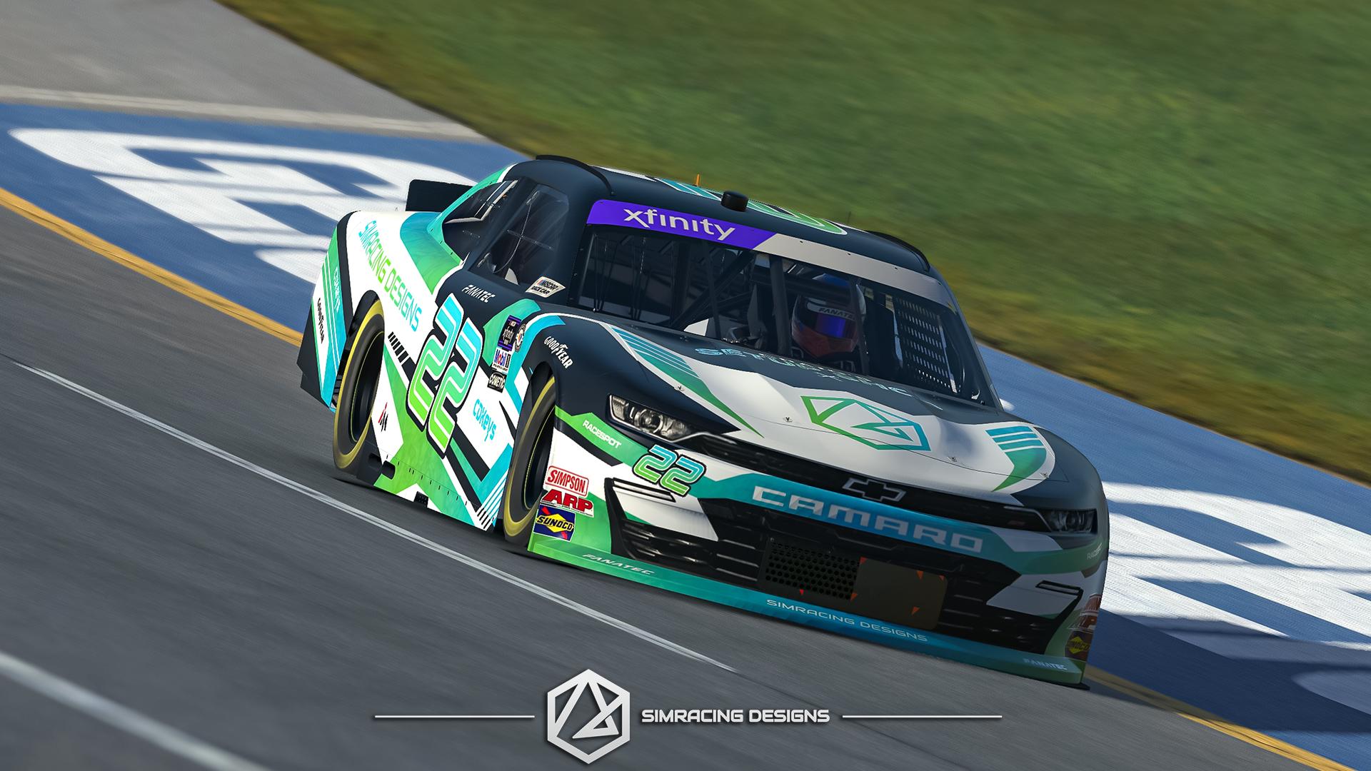 Sim Racing Designs NASCAR XFINITY Camaro by David J. G. - Trading Paints