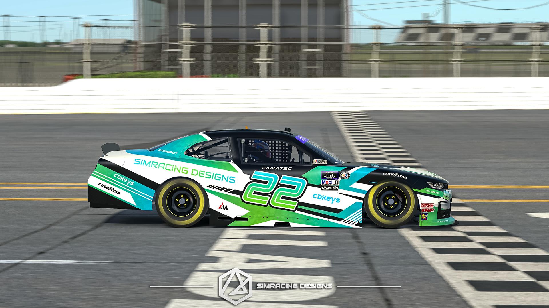 Sim Racing Designs NASCAR XFINITY Camaro by David J. G. - Trading Paints