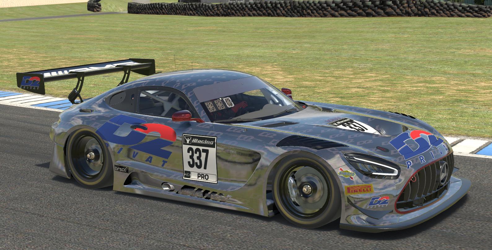 Mercedes AMG D2 Privat Tribute Scheme - CLK DTM by Jeff Andrews ...