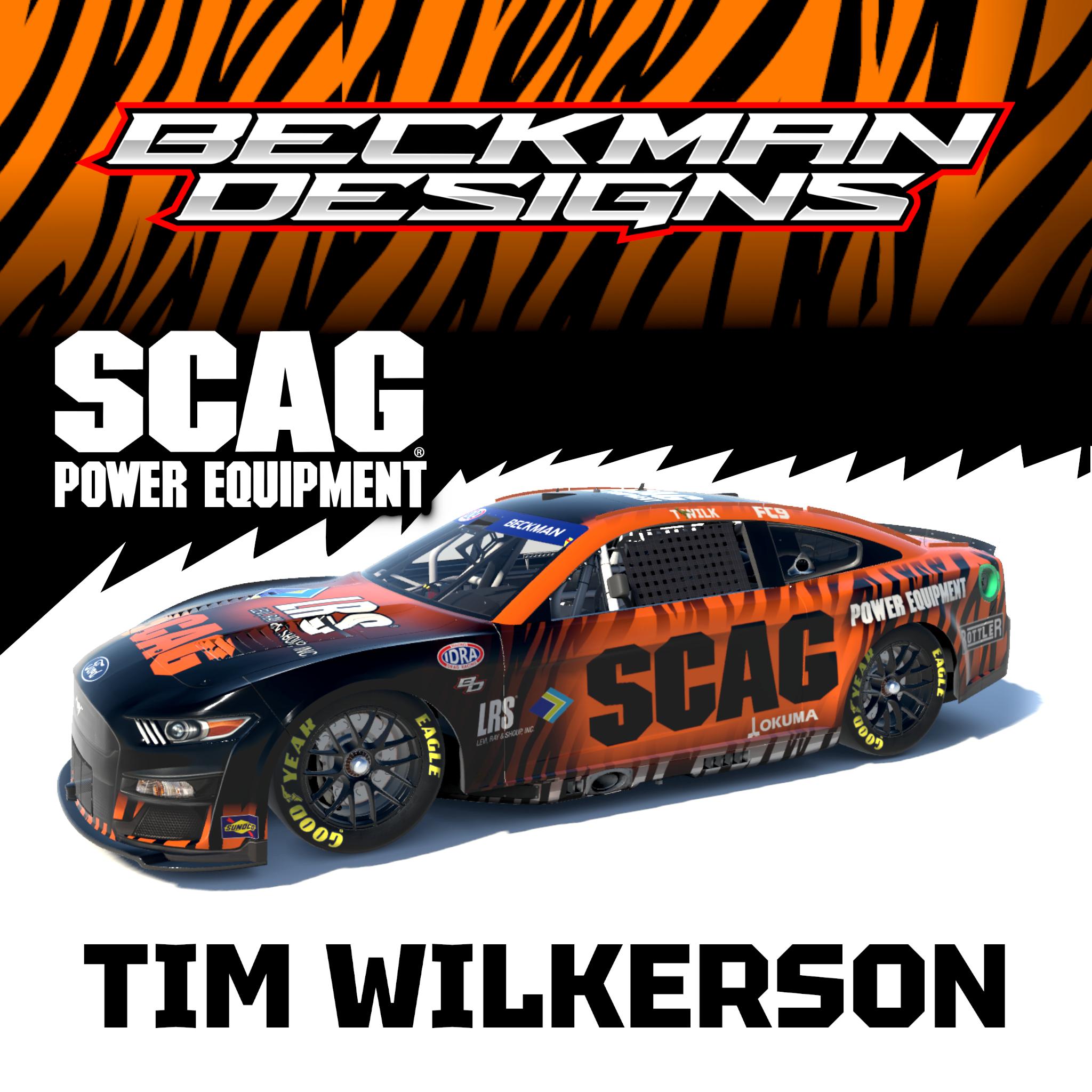 Tim Wilkerson 2023 Scag NHRA NG by Jason Beckman - Trading Paints