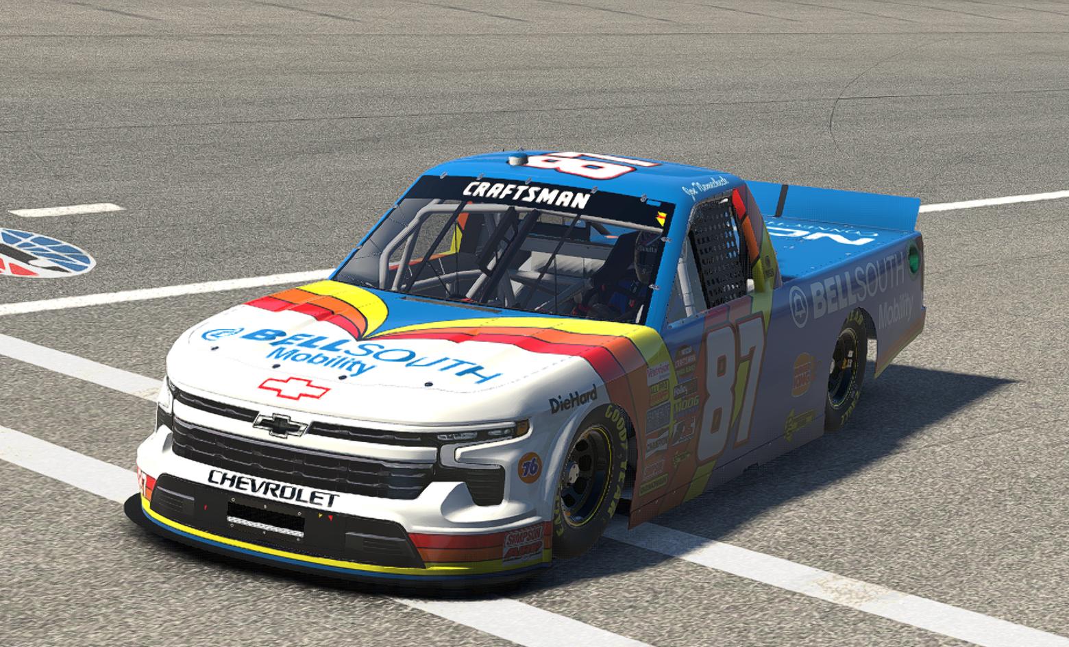 Bell South Joe Nemechek by Clifton Channell - Trading Paints