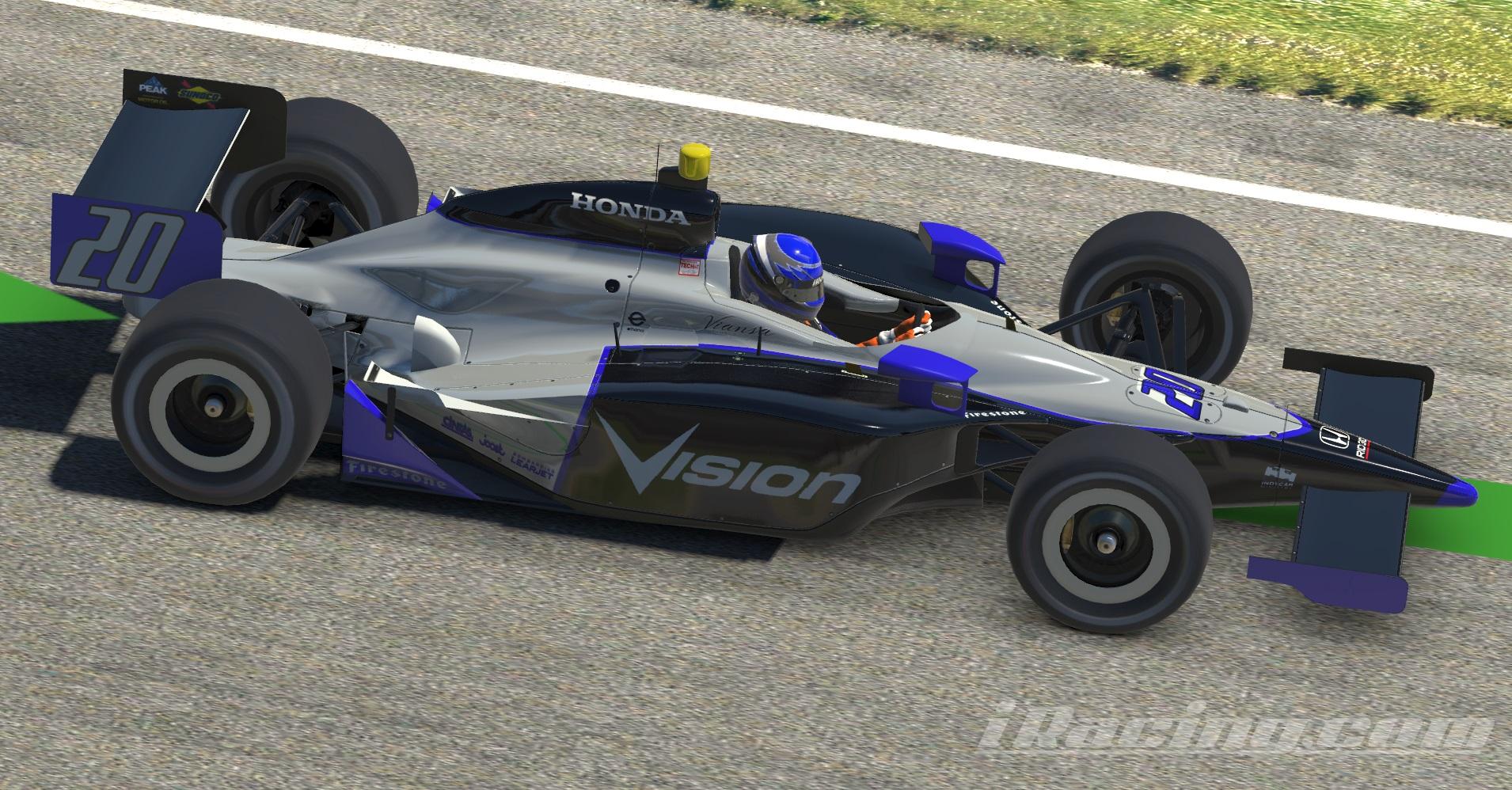 Ed Carpenter 2006 Vision Racing by Broderic Banta - Trading Paints