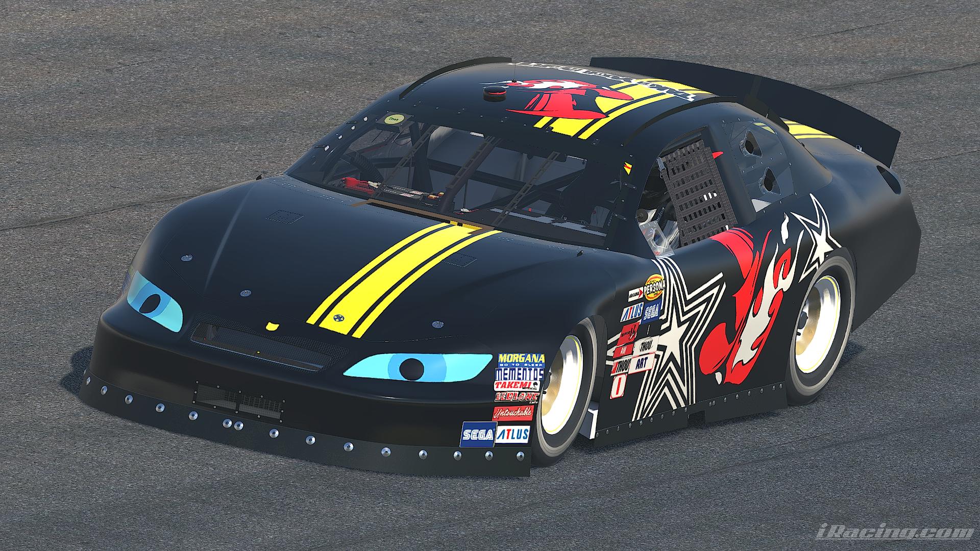Morgana Persona 5 ARCA Car Custom Numbers by Austin J Ripp - Trading Paints