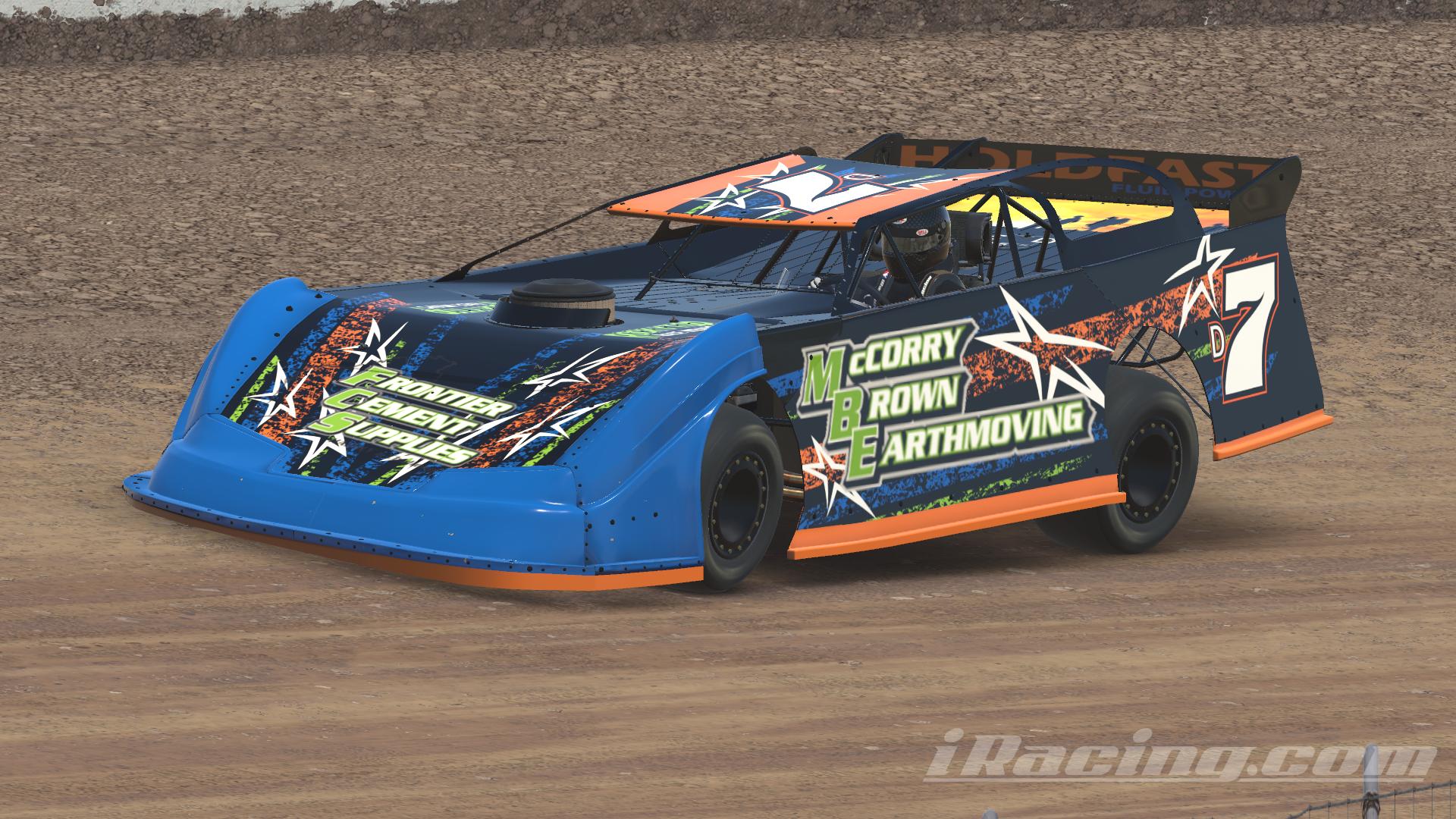 Liam Welton Custom Dirt Latemodel by Joel Phillips - Trading Paints