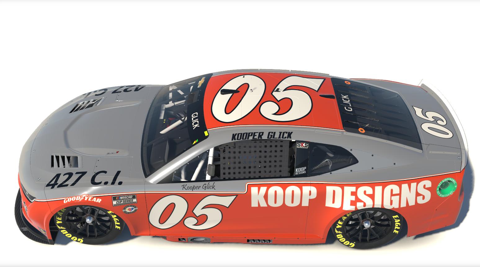 2023 Koop Designs David Sisco Cup throwback scheme (Custom #05) by ...