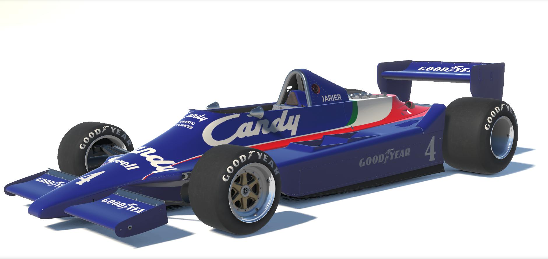 1979 Candy Team Tyrrell (Jean-Pierre Jarier) by Juanmi Costa - Trading ...