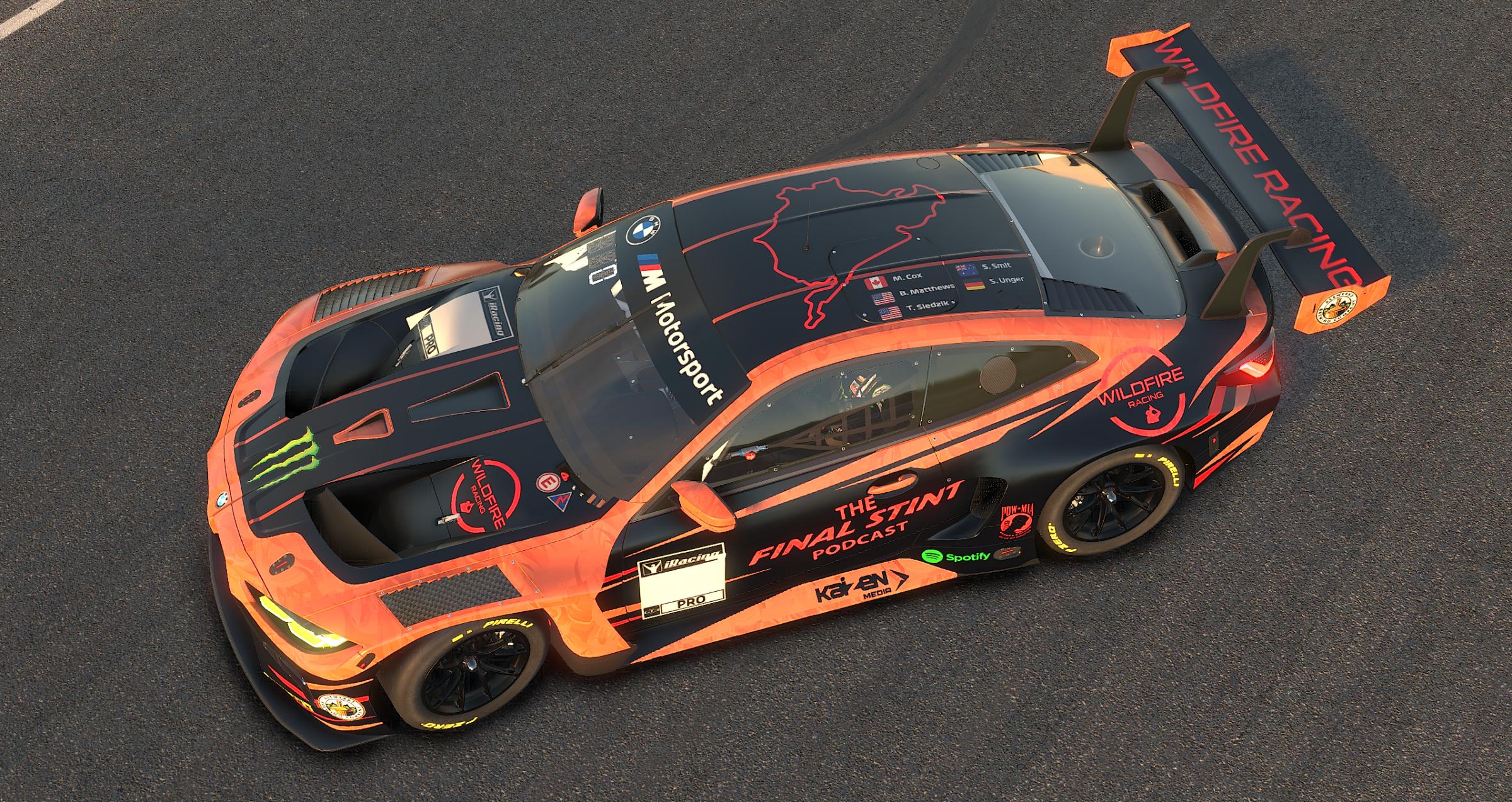 Wildfire Racing Blaze - 2023 Nürburgring 24 Hour Livery by Sean ...