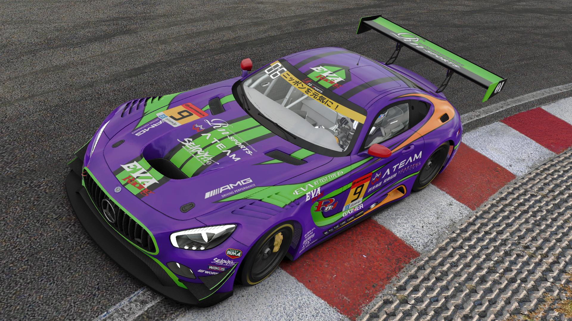 2016 Evangelion Racing AMG GT3 (Super GT) by Justin S Davis - Trading ...