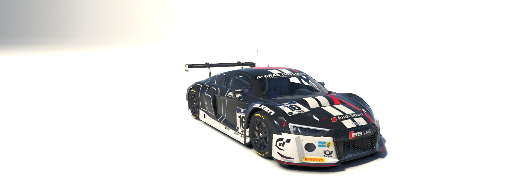 Audi R8 LMS GT3BlackPS by Will Barrington - Trading Paints