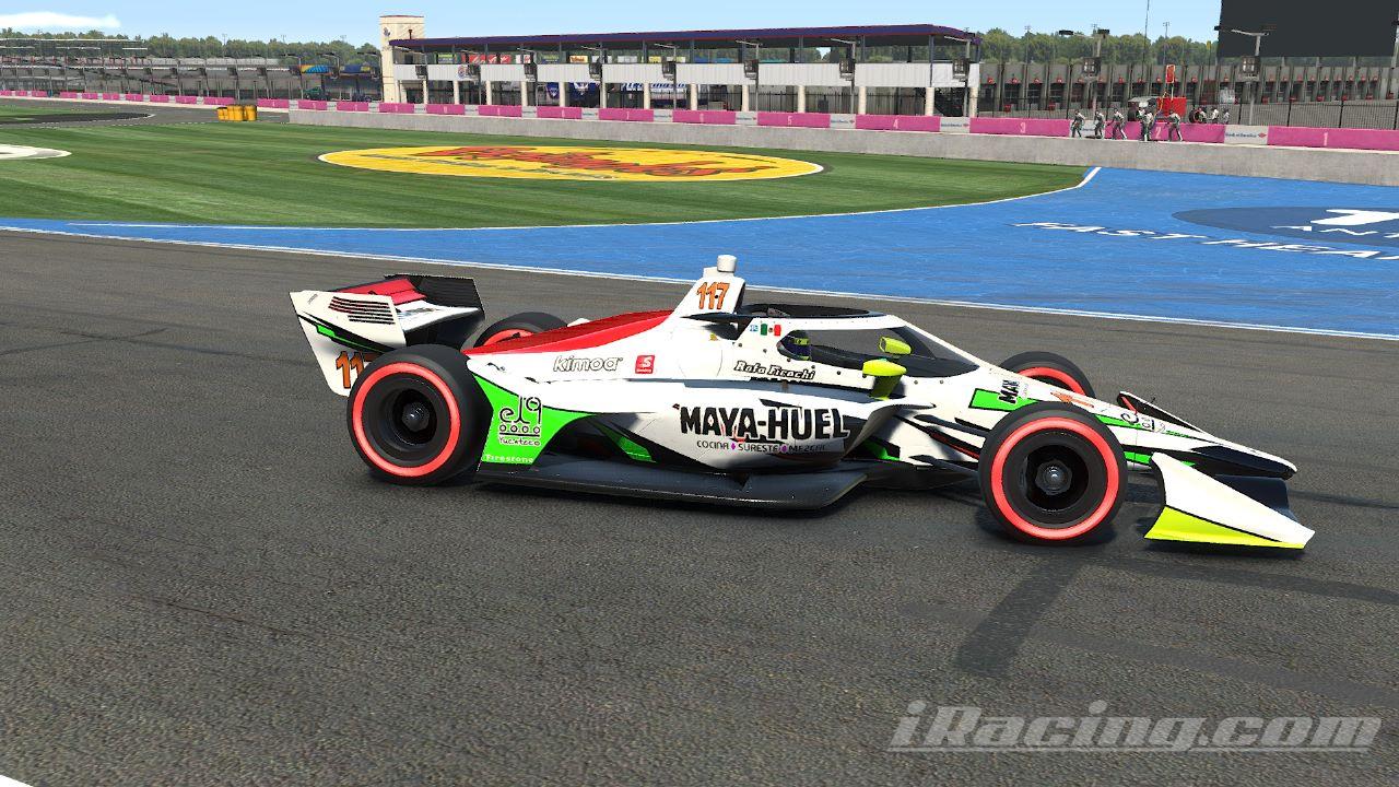 Indy IR18 EL NUEVE by Arturo Romero - Trading Paints