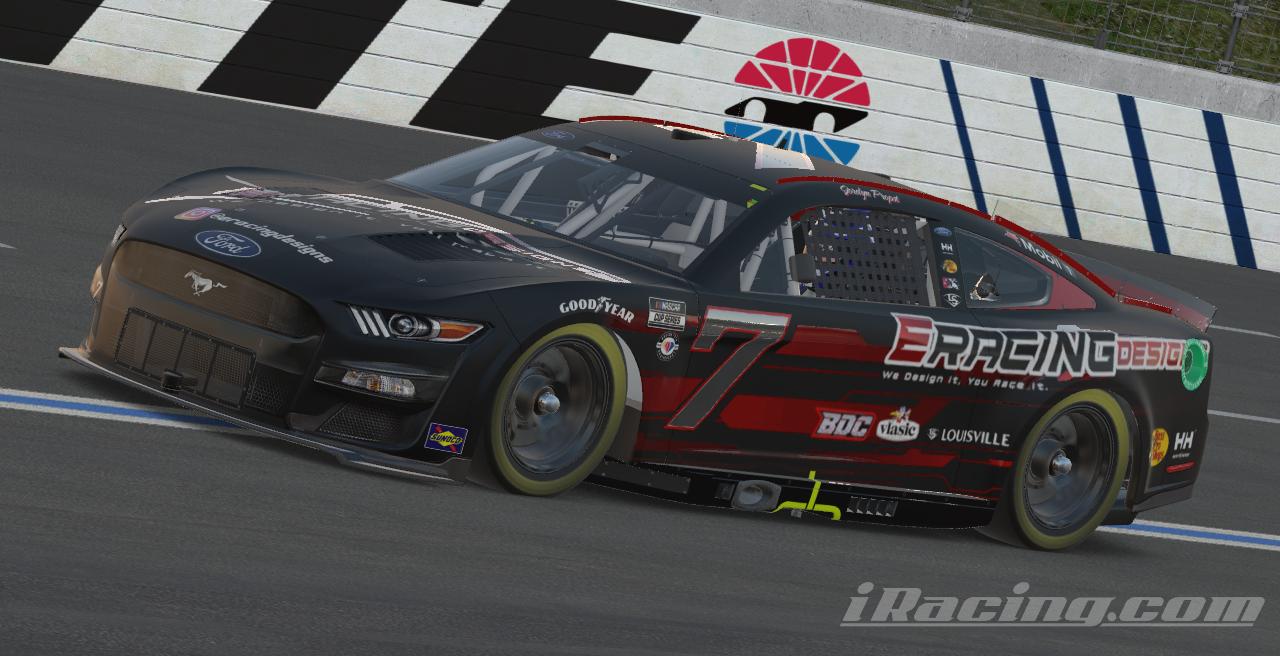 Jordyn Propst #7 E Racing Design Next Gen Ford Mustang W/ Spec Map by ...