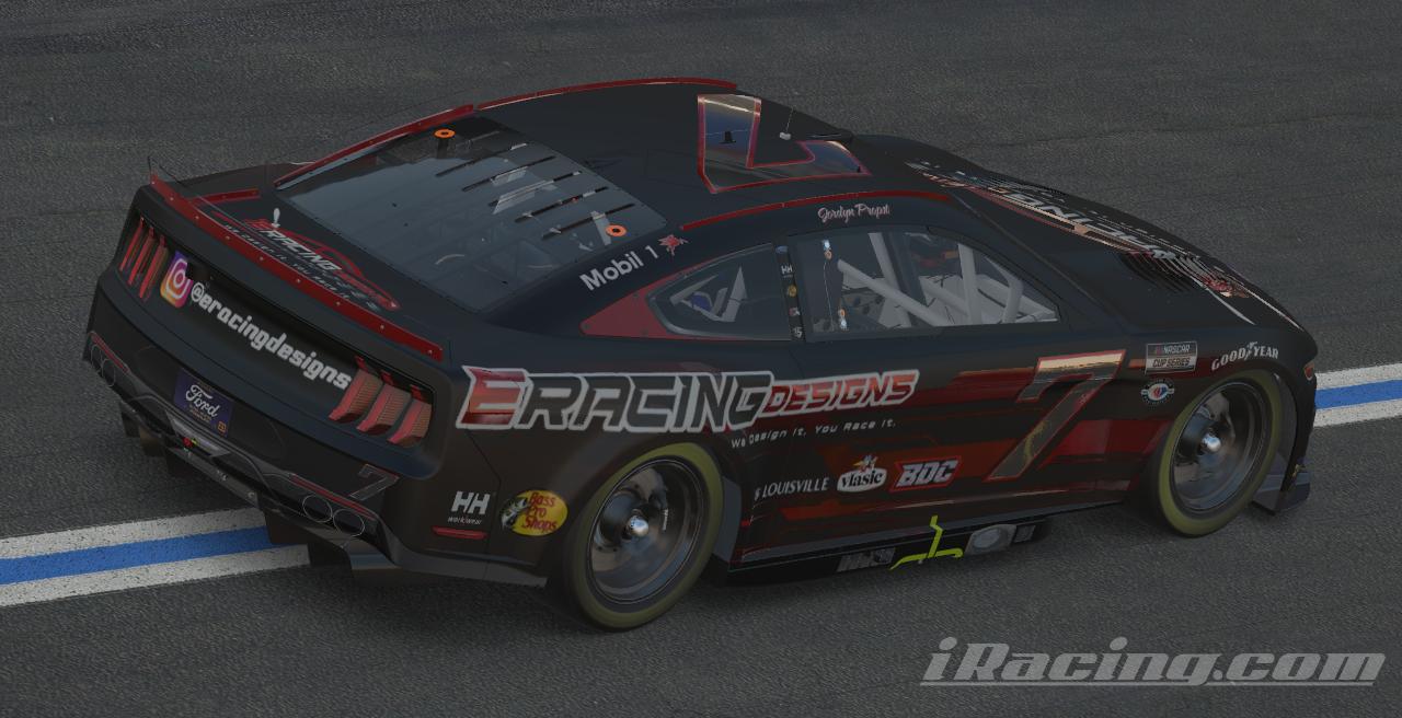 Jordyn Propst #7 E Racing Design Next Gen Ford Mustang W/ Spec Map by ...