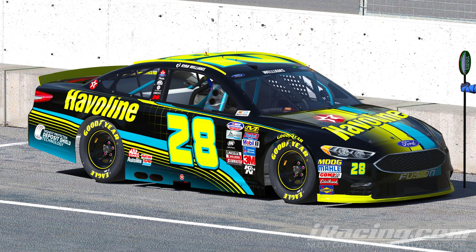 2016 Custom Texaco/Havoline Personal Scheme Yellow by Ryan A Williams ...