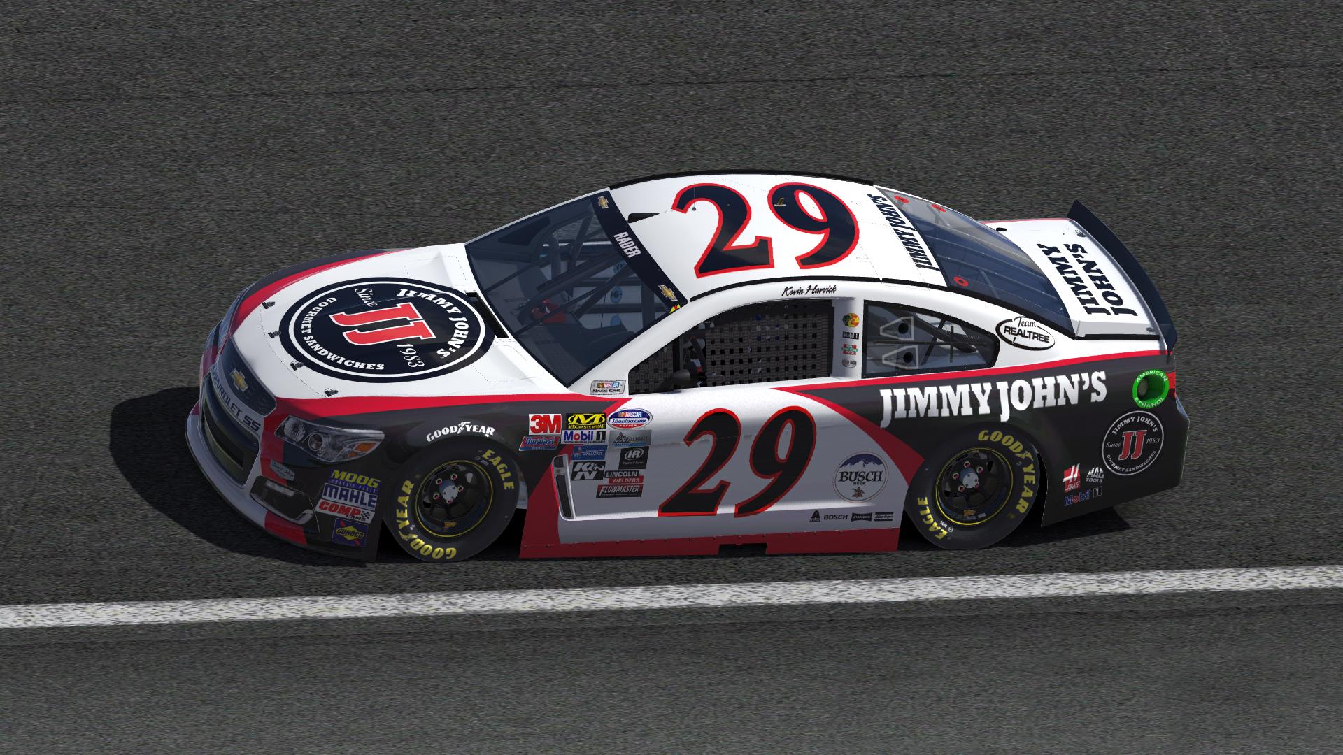 Kevin Harvick 2013 Jimmy Johns by Zach Rader - Trading Paints