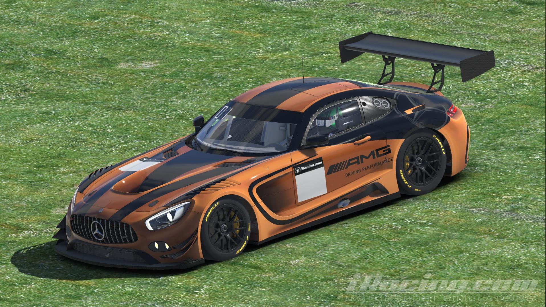 Mercedes AMG GT3 by Chris Bull - Trading Paints