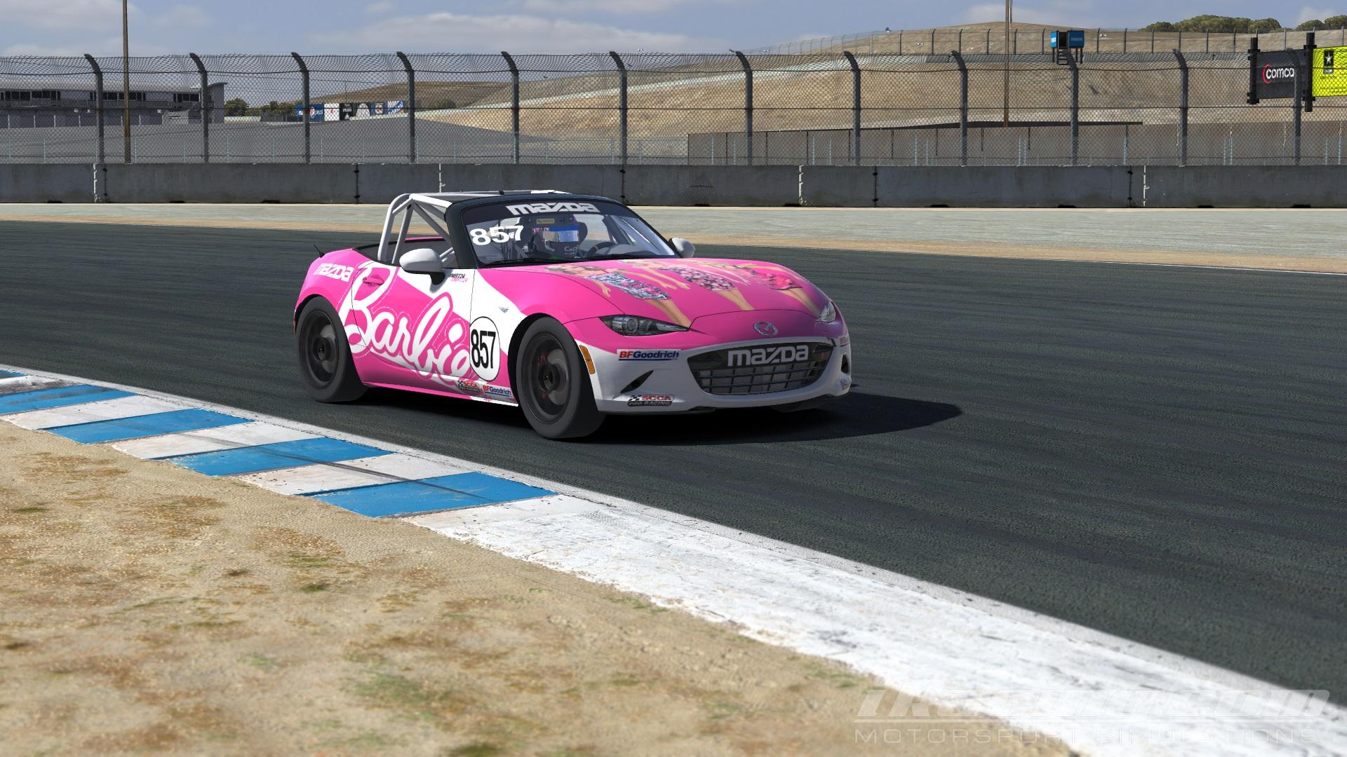Mazda MX5 2016 Barbie by Sly Bernier - Trading Paints