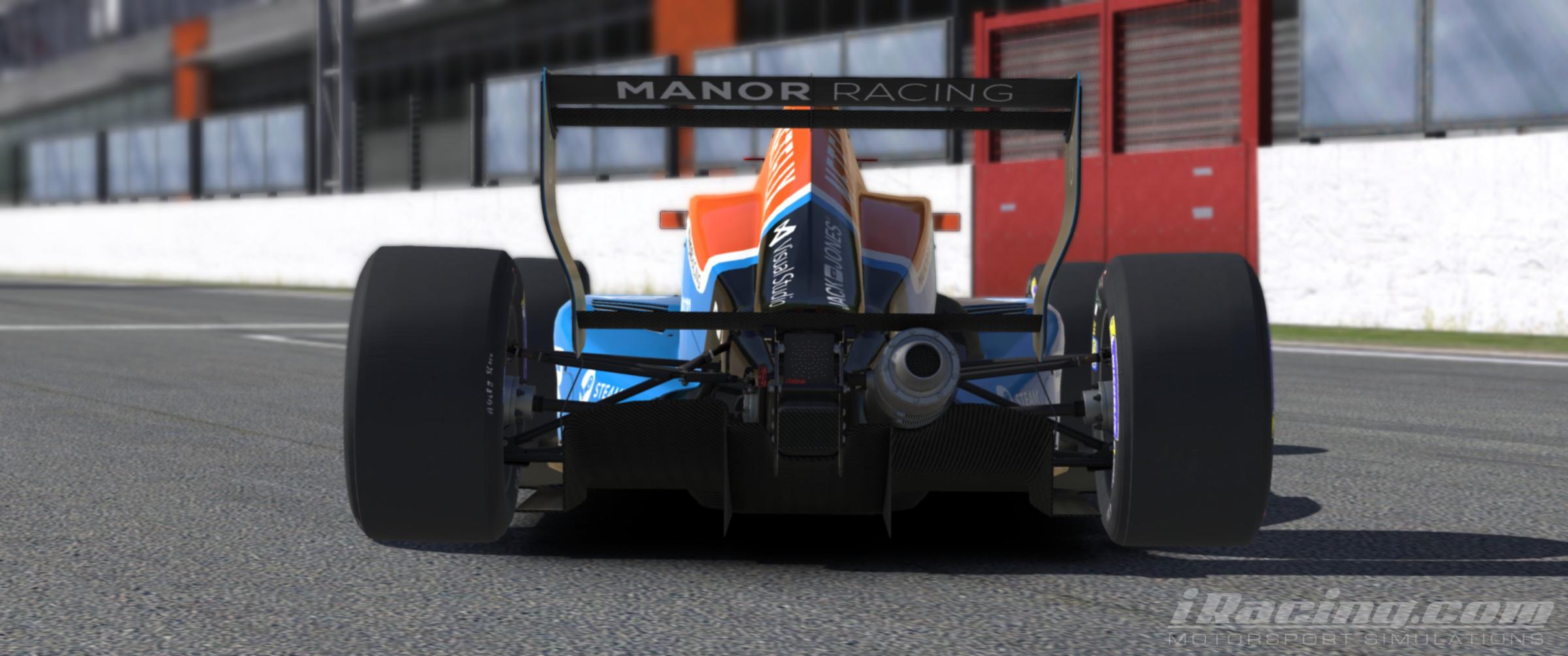 Manor Racing F1 (with decals) by Søren Kruse - Trading Paints