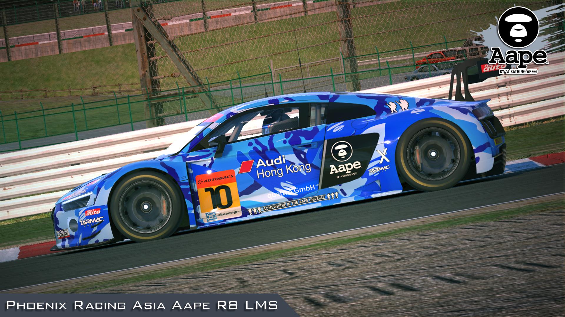 Phoenix Racing Asia AAPE R8 LMS (Audi R8 LMS Cup) by Justin S Davis ...