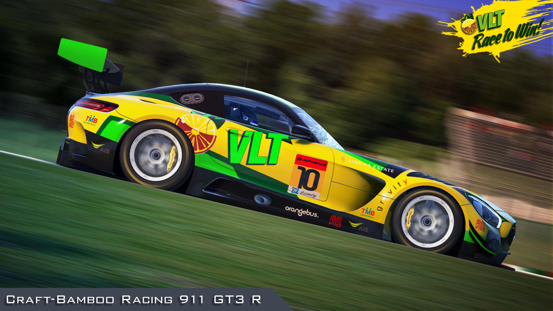 VLT Craft-Bamboo Racing 911 GT3 R (GT Asia) by Justin S Davis - Trading ...