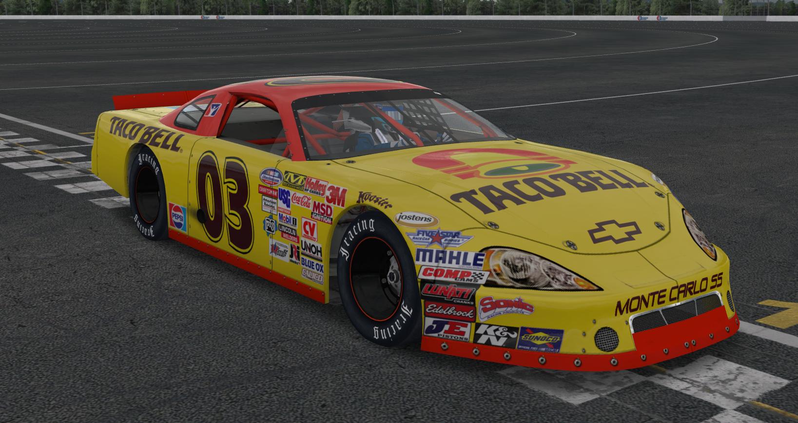 Taco Bell Throwback Chevrolet Monte Carlo SS Late Model by Jason M ...