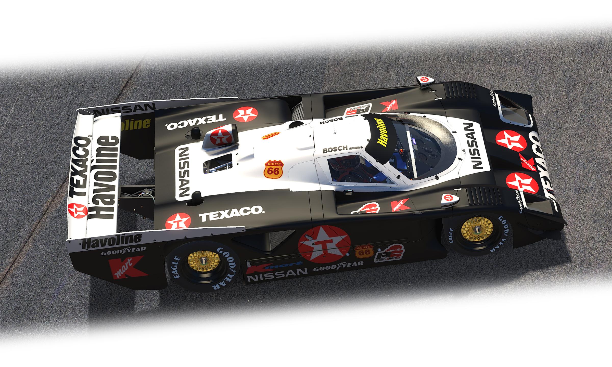 Texaco Nissan GTP ZXT by Doyle Lowrance - Trading Paints