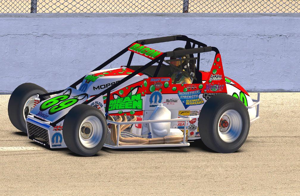 Brady Bacon USAC #69 by Rodney Evans - Trading Paints