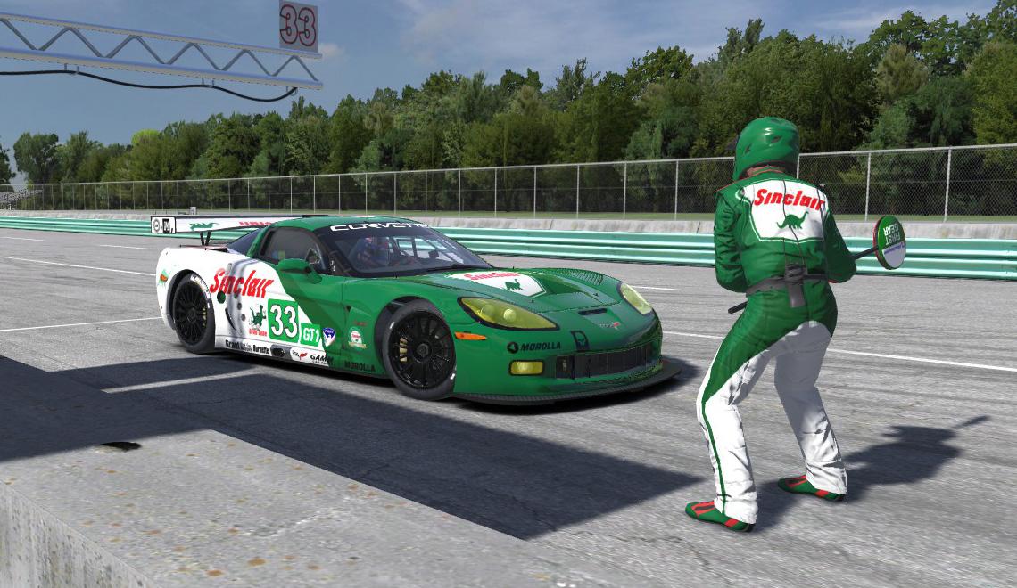 Sinclair Corvette C6r by Donald O. - Trading Paints