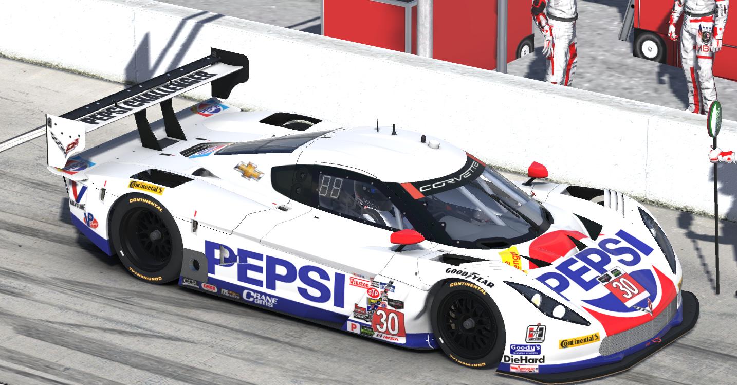 1985 PEPSI CHALLENGER Chevrolet Corvette C7 Daytona Prototype by Corey ...