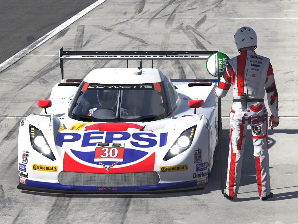 1985 PEPSI CHALLENGER Chevrolet Corvette C7 Daytona Prototype by Corey ...