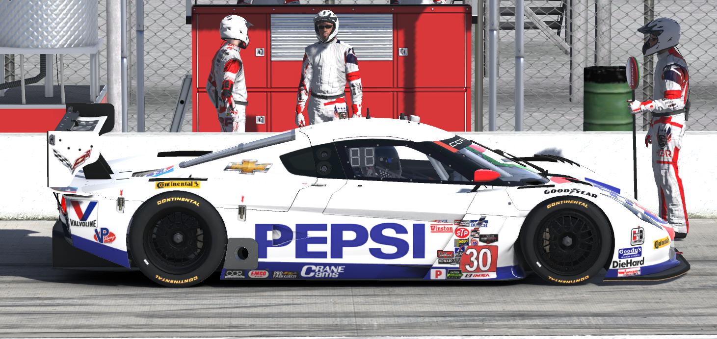 1985 PEPSI CHALLENGER Chevrolet Corvette C7 Daytona Prototype by Corey ...