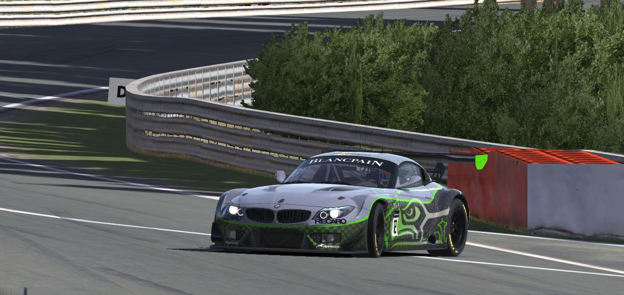 Hawks Feather BMW Z4 GT3 by Drew K. - Trading Paints