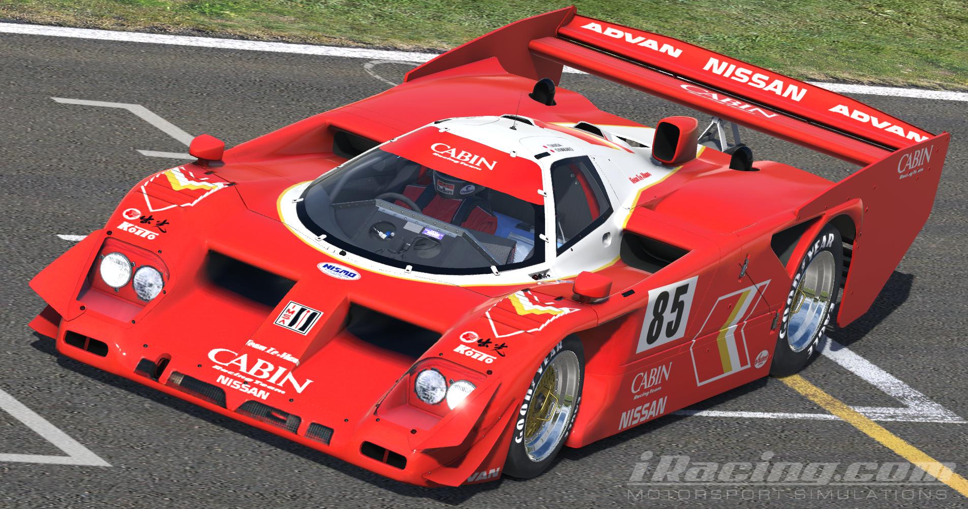 CABIN NISSAN GTP ZX-T / CABIN NISSAN R90V 1990-style by Kazutake Nagaya ...