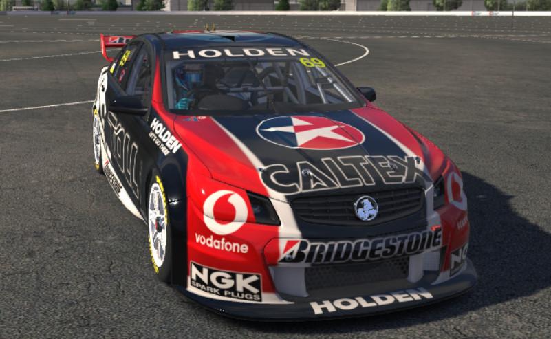 Caltex Vodafone Commodore by Kent Walker - Trading Paints