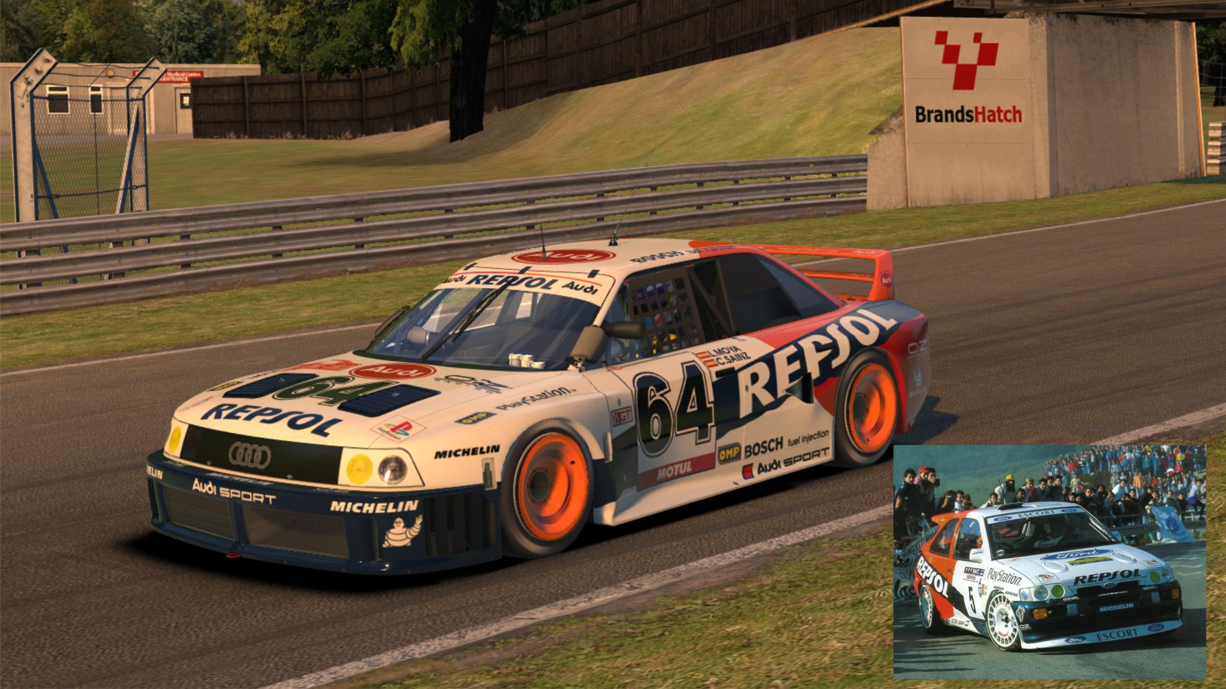 Audi 90 GTO repsol wrc by Jonathan Diaz Blanco - Trading Paints