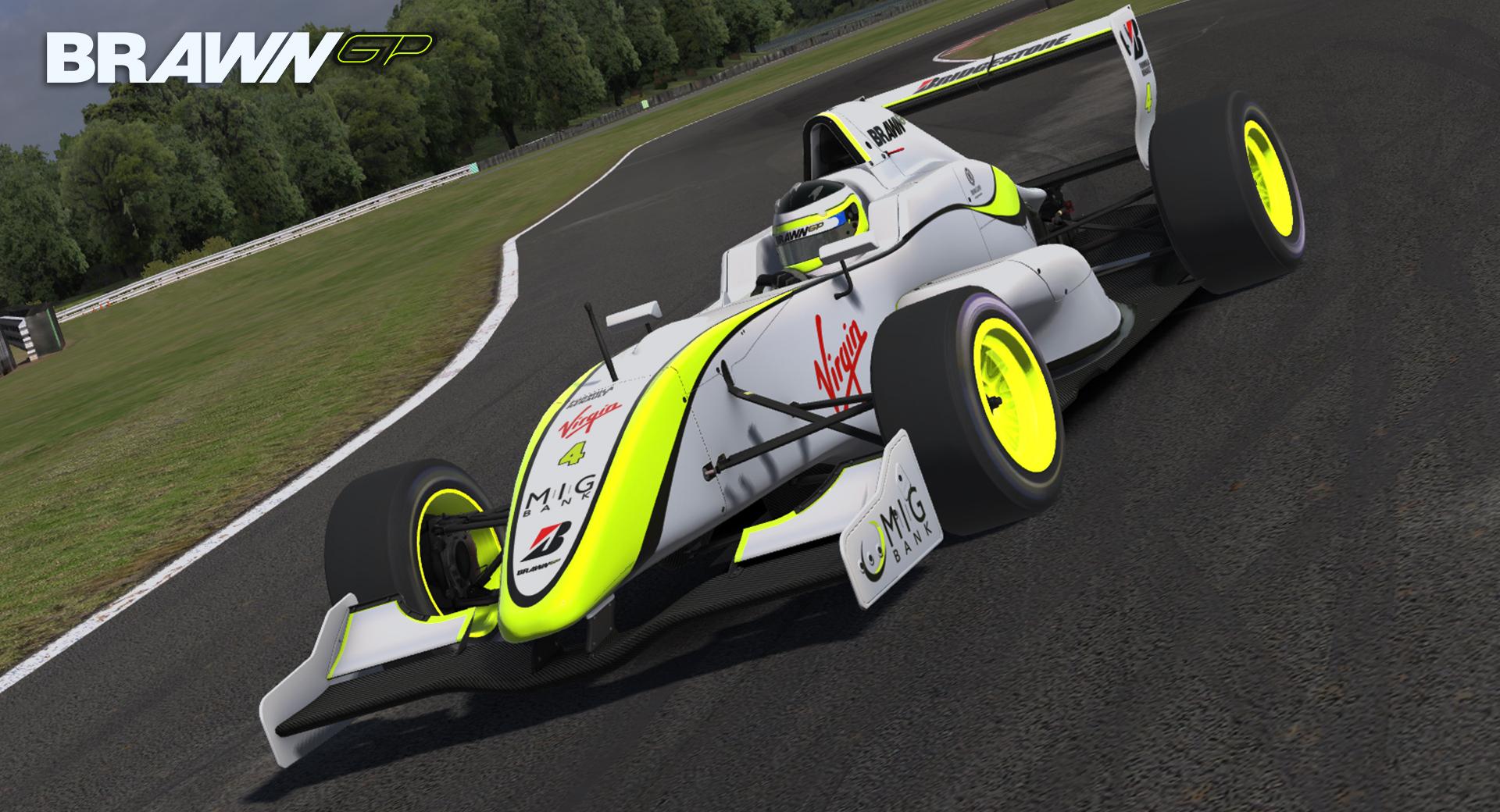 Brawn GP BGP 001 by Justin S Davis - Trading Paints