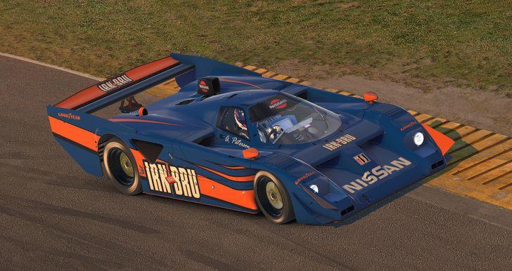 Nissan GTP ZXT Irn Bru by Allan Paterson - Trading Paints