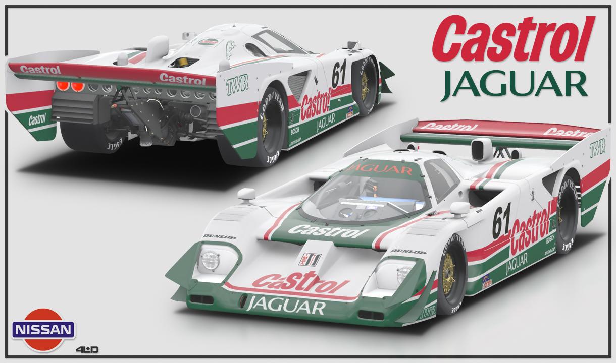 Castrol / Jaguar Racing [1989] #61 by Peter Leonard - Trading Paints