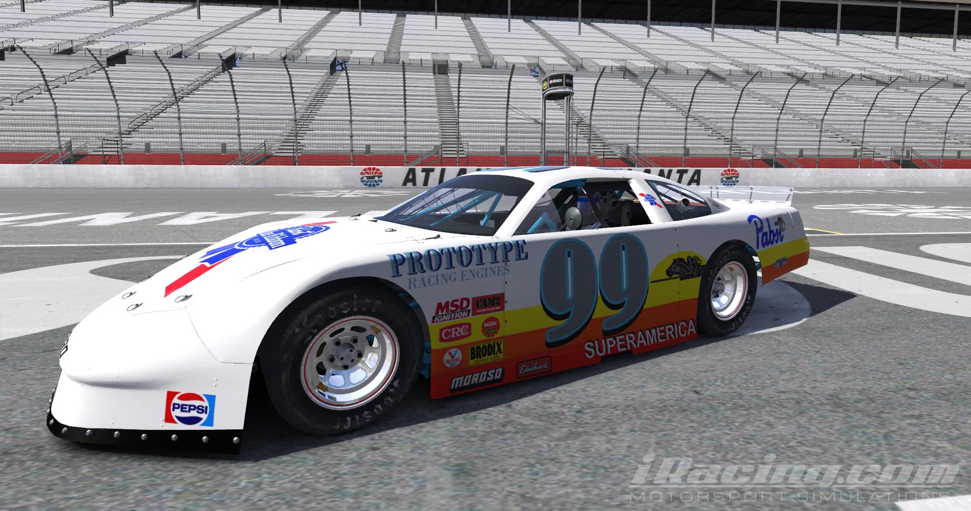 Dick Trickle ASA PBR Paint Scheme by Matt Ballard - Trading Paints Dick Trickle ASA PBR Paint Scheme by Matt Ballard - Trading Paints
