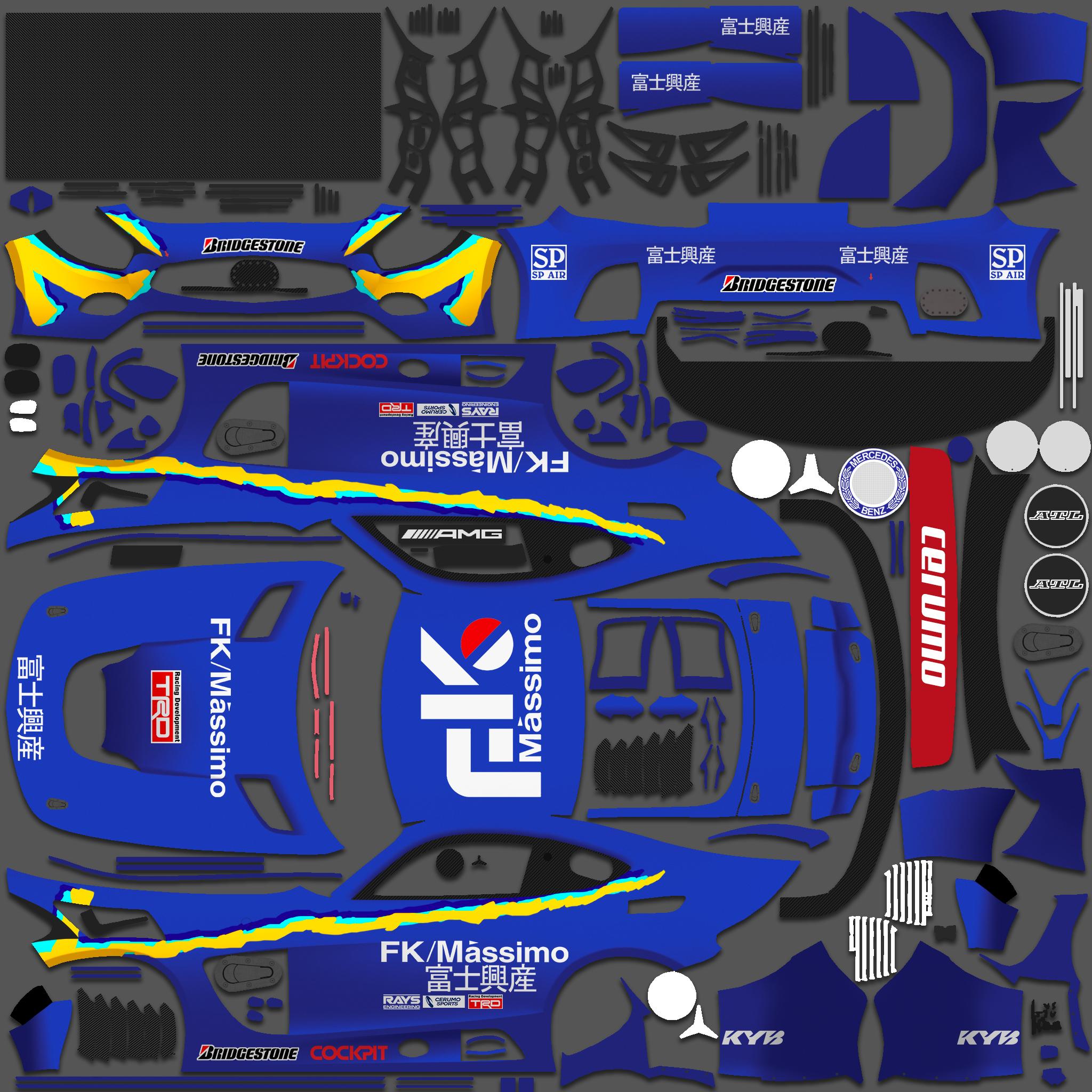 2002 Toyota FK/Massimo Supra (Super GT) by Justin S Davis - Trading Paints