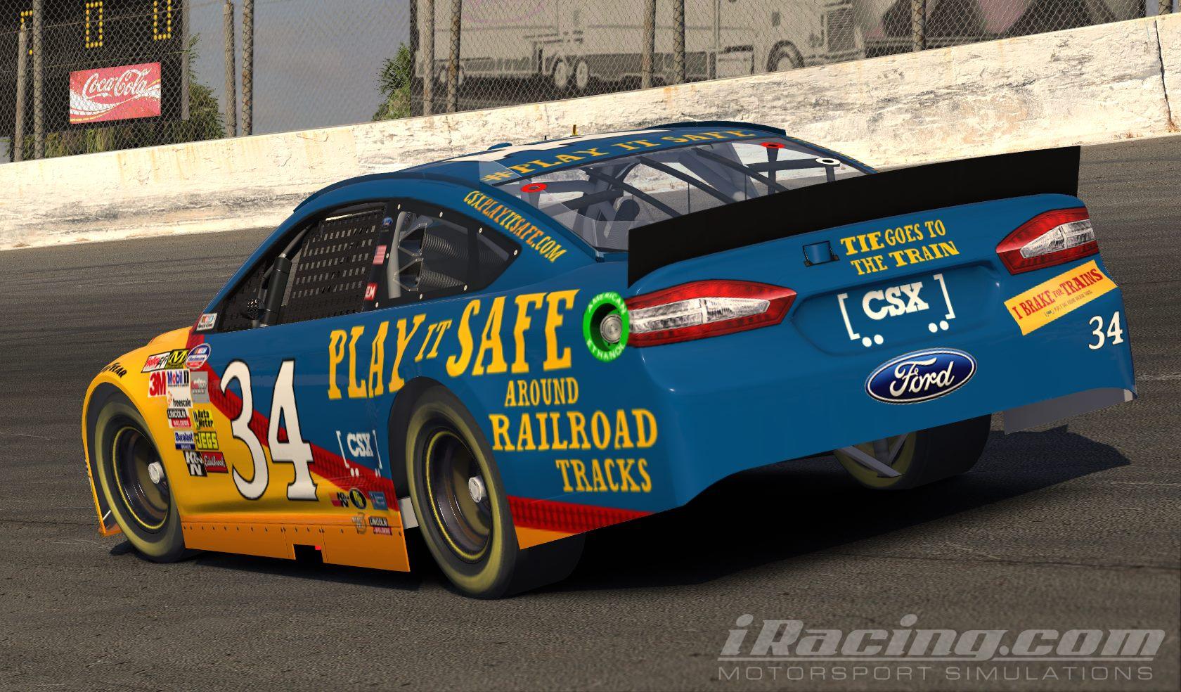 2014 David Ragan CSX by James Gutta - Trading Paints