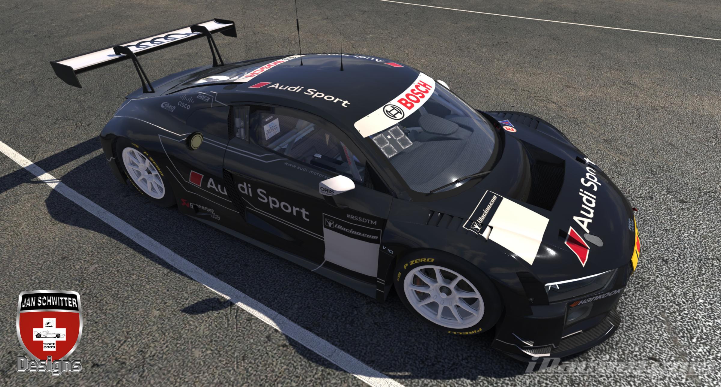 Audi R8 LMS GT3 - DTM Test-Car 2017 by Jan Schwitter - Trading Paints